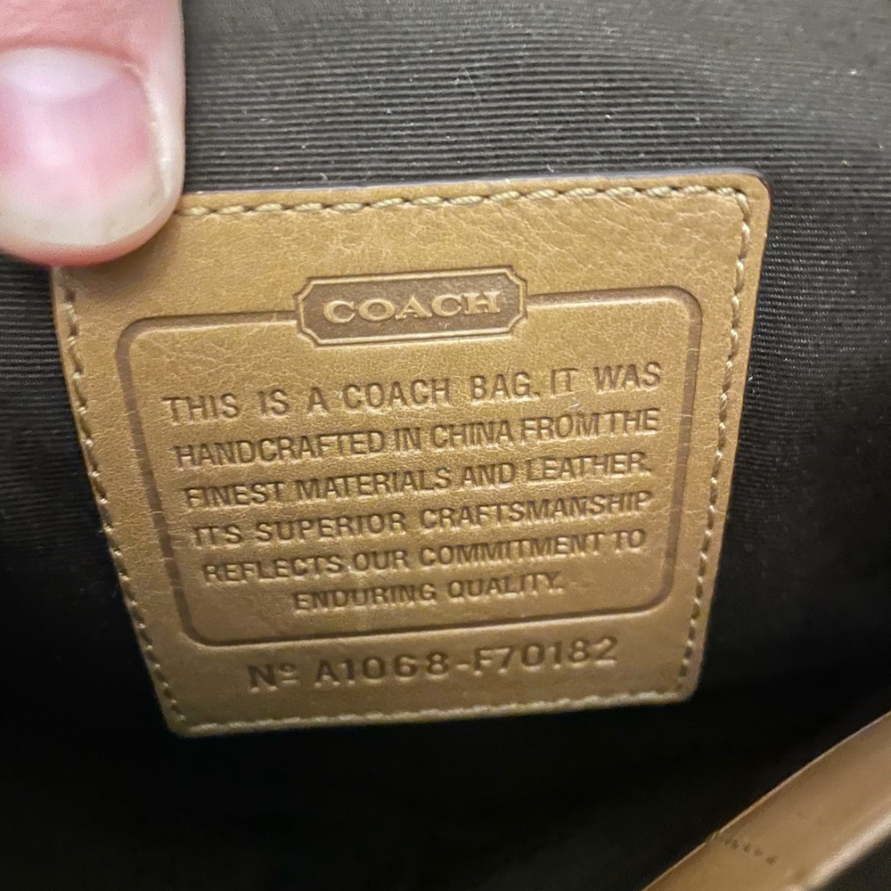 Coach Voyager Signature Messenger Bag - Gem